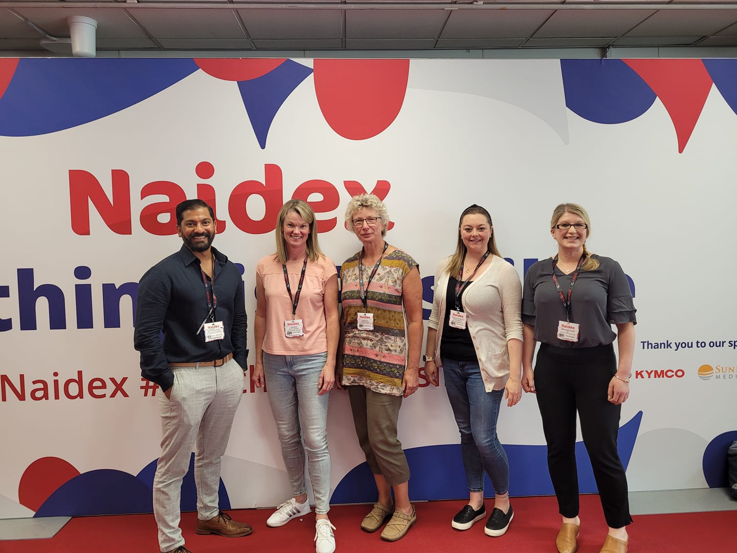 MDSC physios visit Naidex 2022 - MD Support Centre